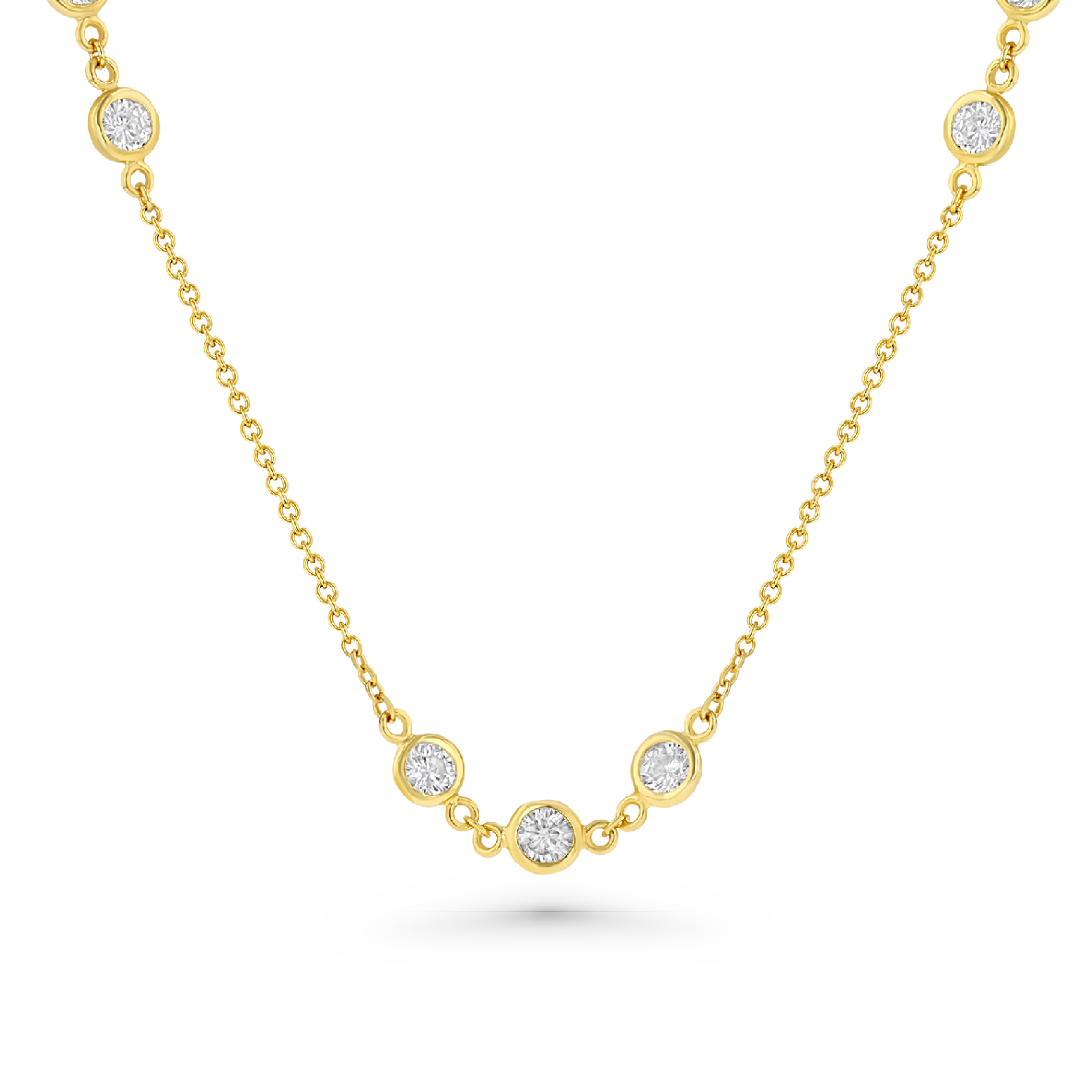 36” Double Wrap Diamond Necklace Wabbys Jewels And Gems