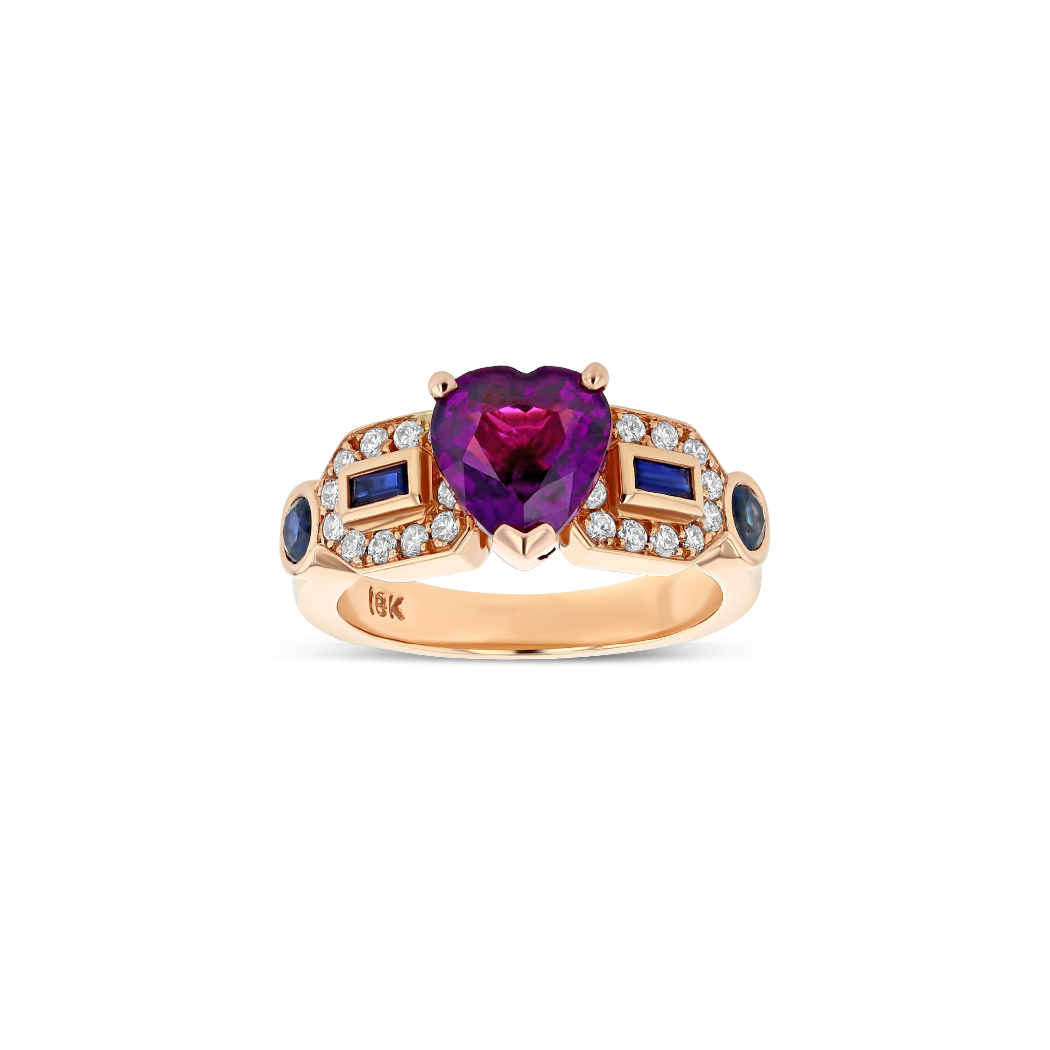 Heart-Shaped Spinel Ring | Wabby's Jewels & Gems